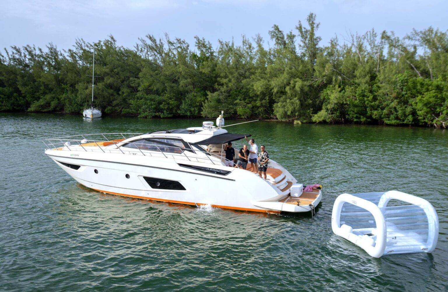 53ft Azimut Atlantis Yacht Rental Miami 🛥️ | Exclusive Luxury Charter ...