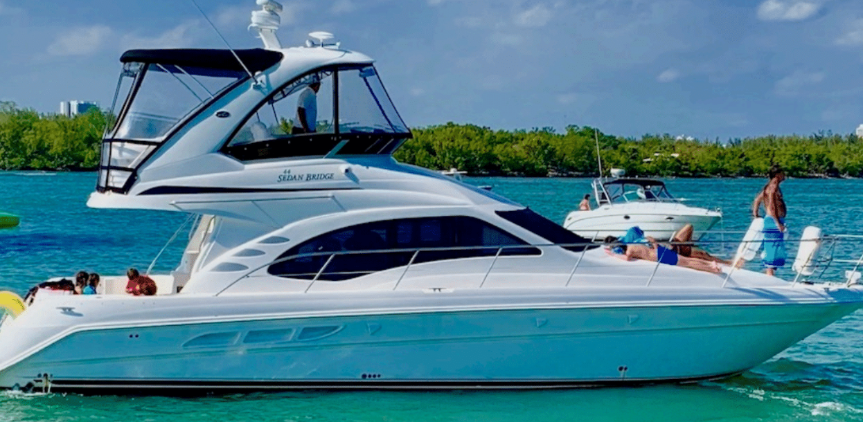 46ft Sea Ray “MeGusta” Mega Yacht Charter Miami 🎉 | Party Boat